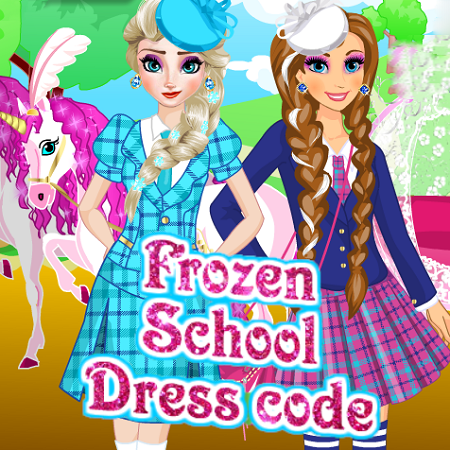 Frozen School Dress Code - Juega Frozen School Dress Code en UgameZone.com.
