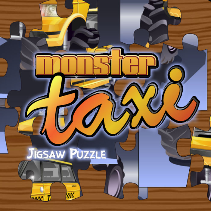 Monster Taxi Jigsaw Puzzle - Play Monster Taxi Jigsaw Puzzle at ...